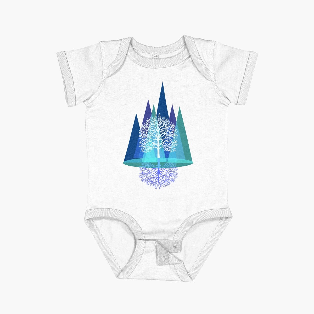 Bella Canvas Nature'S Reign Short Sleeve Baby One-Piece Newborn Gender ...