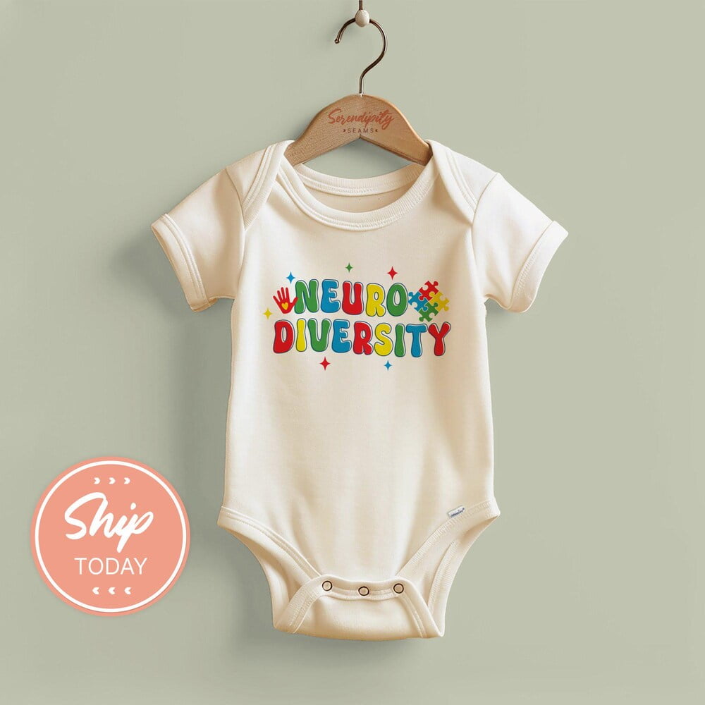 Bella Canvas with Neurodiversity Awareness, Autism Support Baby ...
