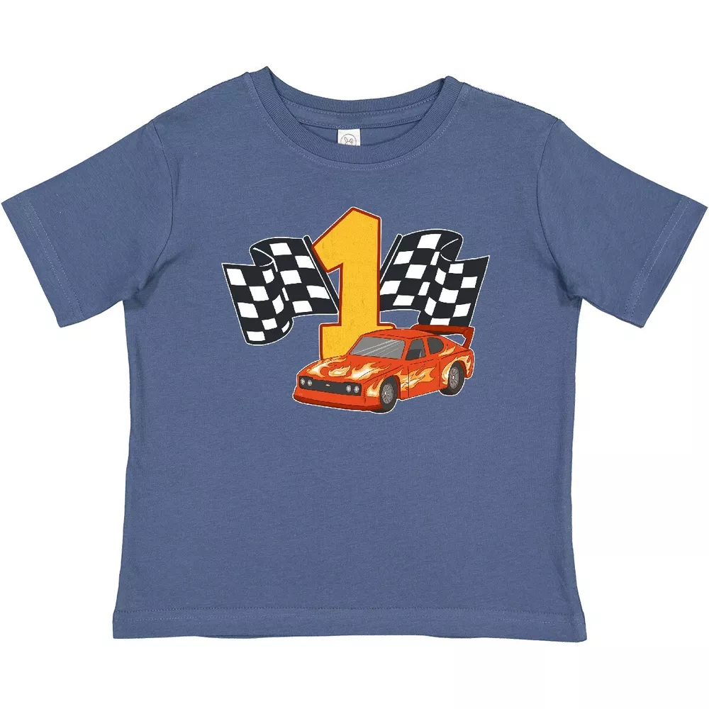 Bella Canvas Number One Race Car Baby Toddler Shirt 1st Year Old Racer ...
