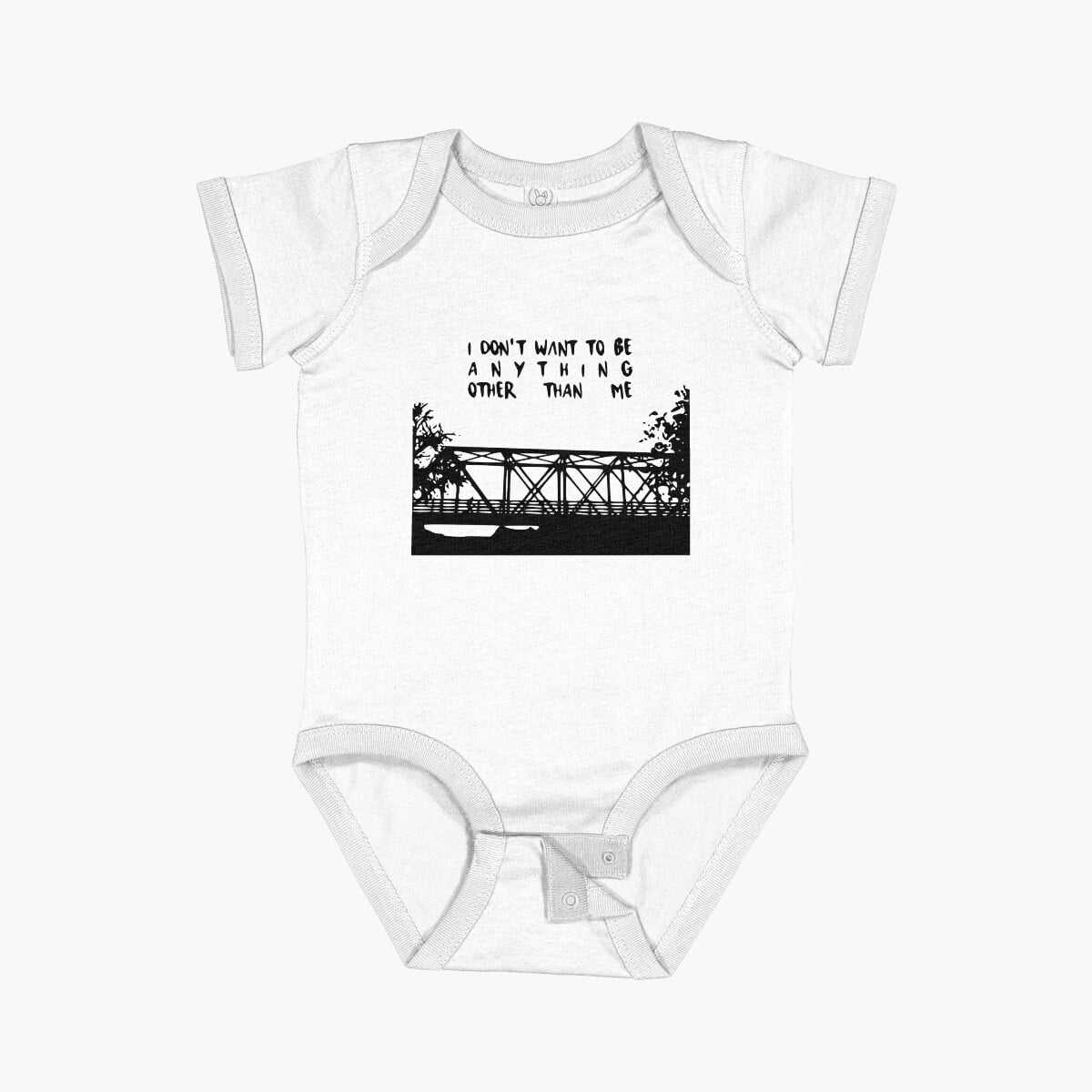 Bella Canvas One Tree Hill- Bridge Short Sleeve Baby One-Piece Newborn ...