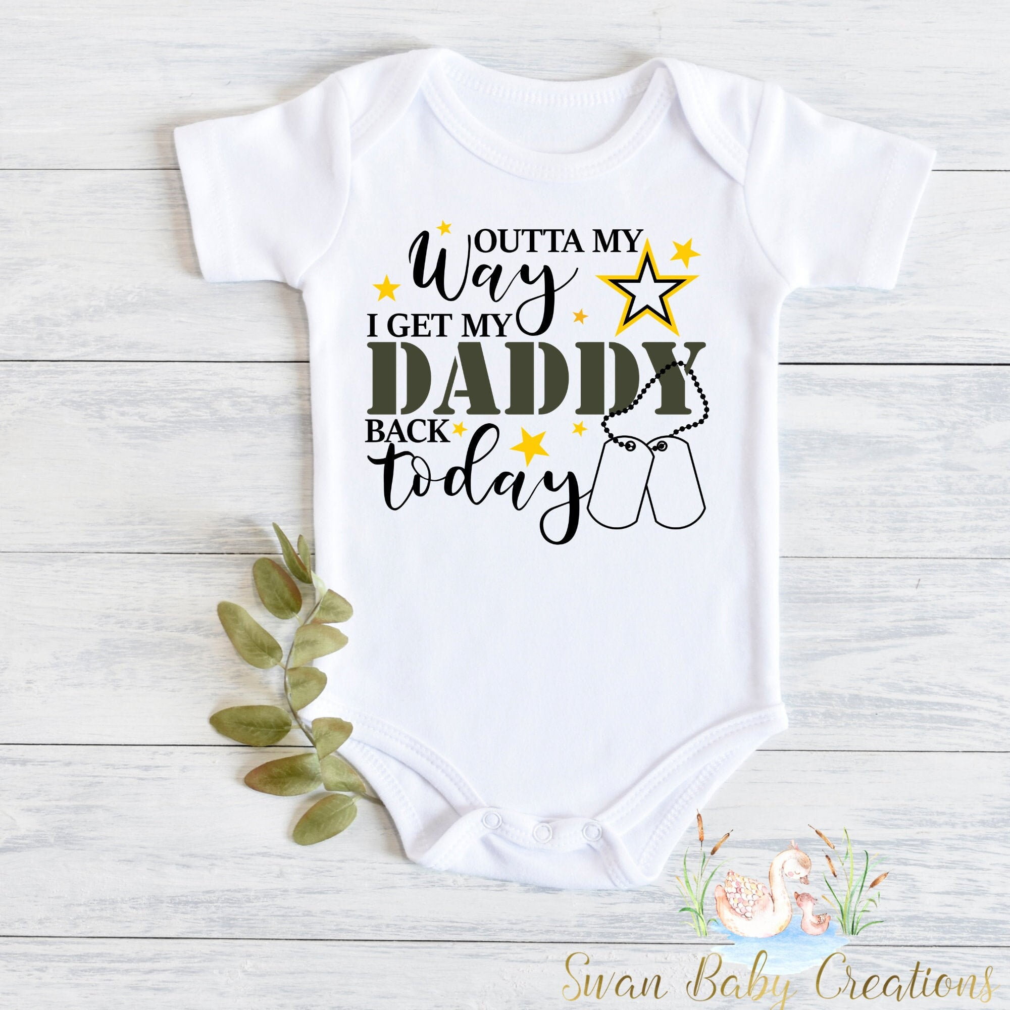 Bella Canvas with Outta My Way I Get My Daddy Back Today, My Daddy Is ...