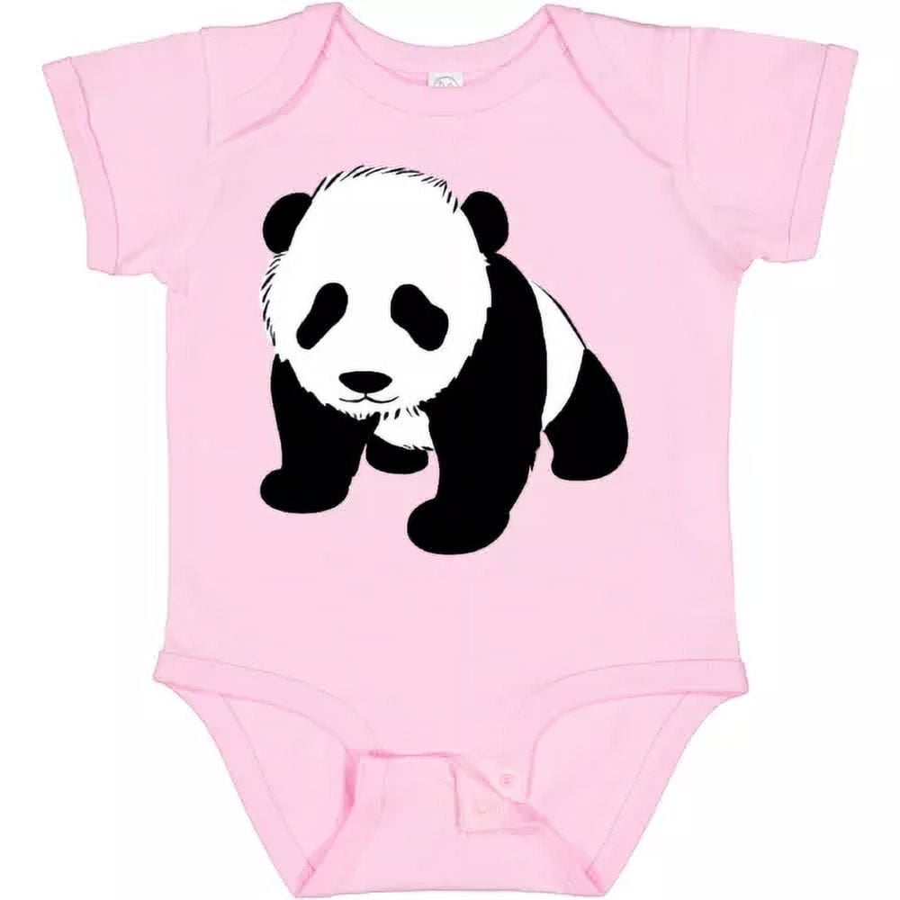 Bella Canvas Panda Bear Baby Adorable Cute Animal One-piece Infant Creeper Bodysuit - Walmart.com