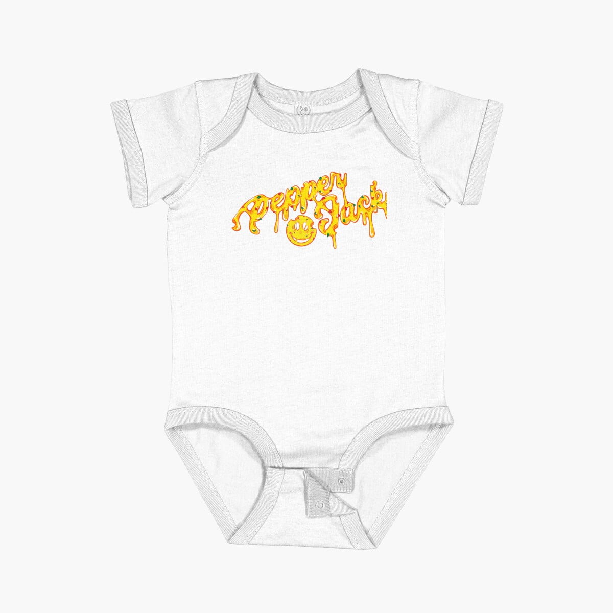 Bella Canvas Pepperjack Logo Short Sleeve Baby One-Piece Newborn Gender ...