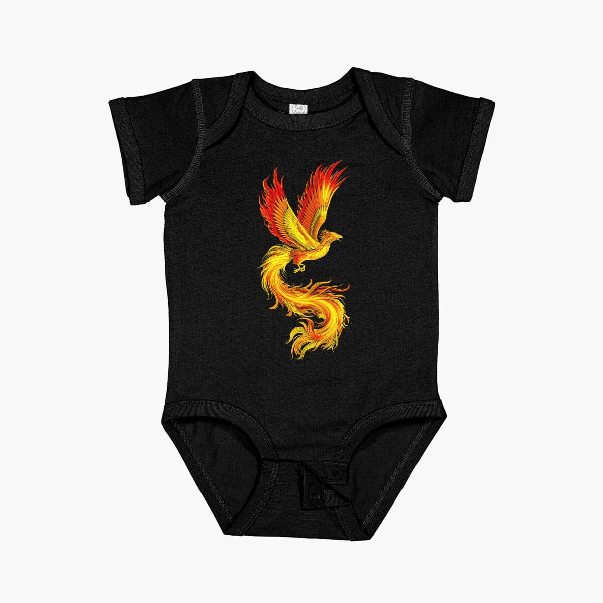 Bella Canvas Phoenix Bird Short Sleeve Baby One-Piece Newborn Gender ...