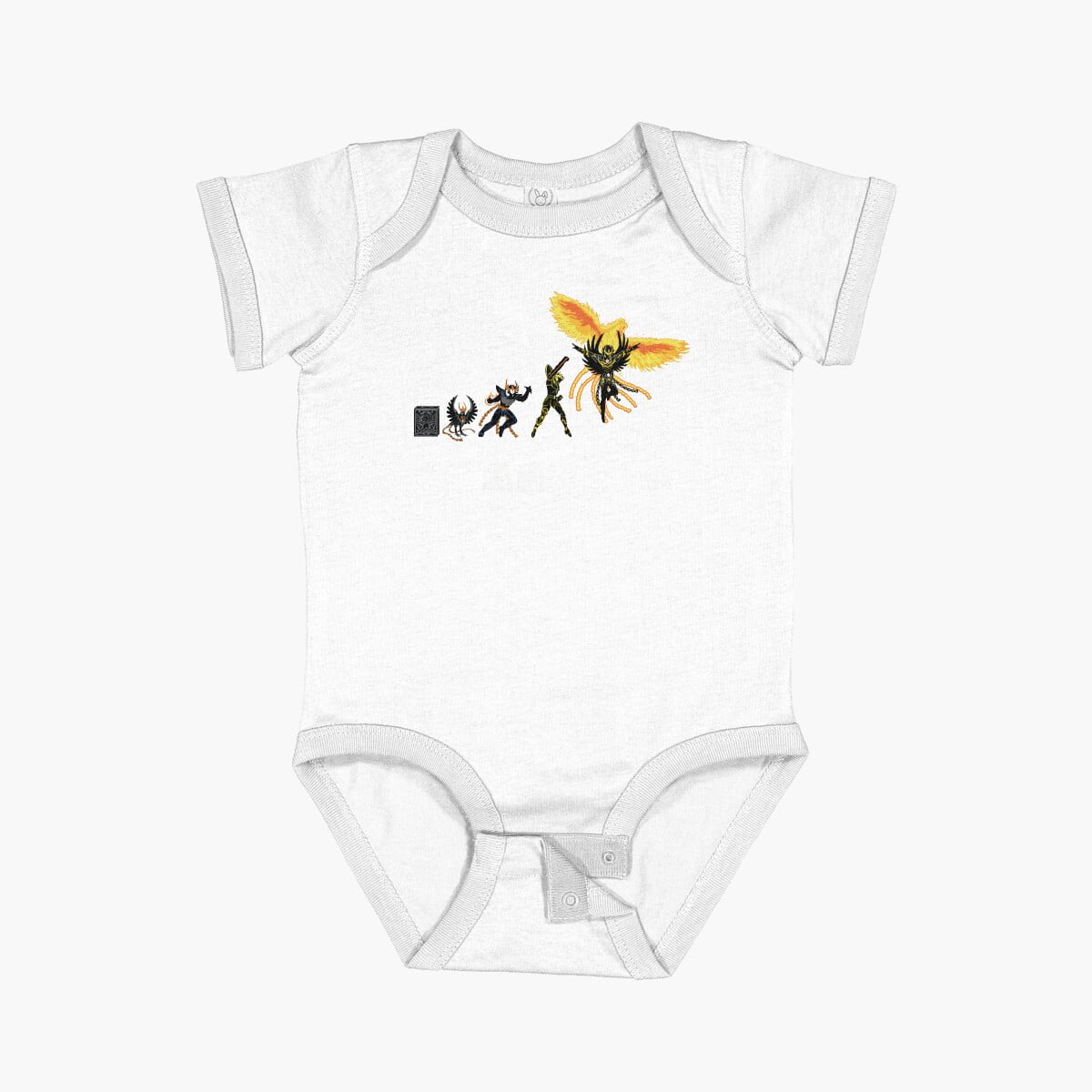 Bella Canvas Phoenix Evolution Short Sleeve Baby One-Piece Newborn ...