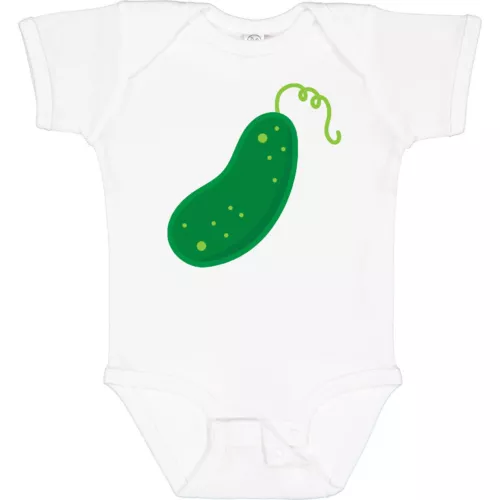 Bella Canvas Pickle Baby Bodysuit Cucumber Food Green Lover Vegetables ...