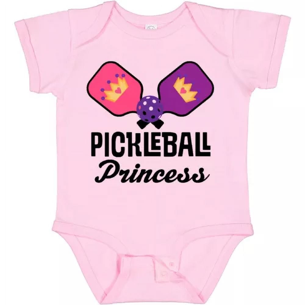 Bella Canvas Pickleball Princess Baby One-piece Infant Creeper Bodysuit ...