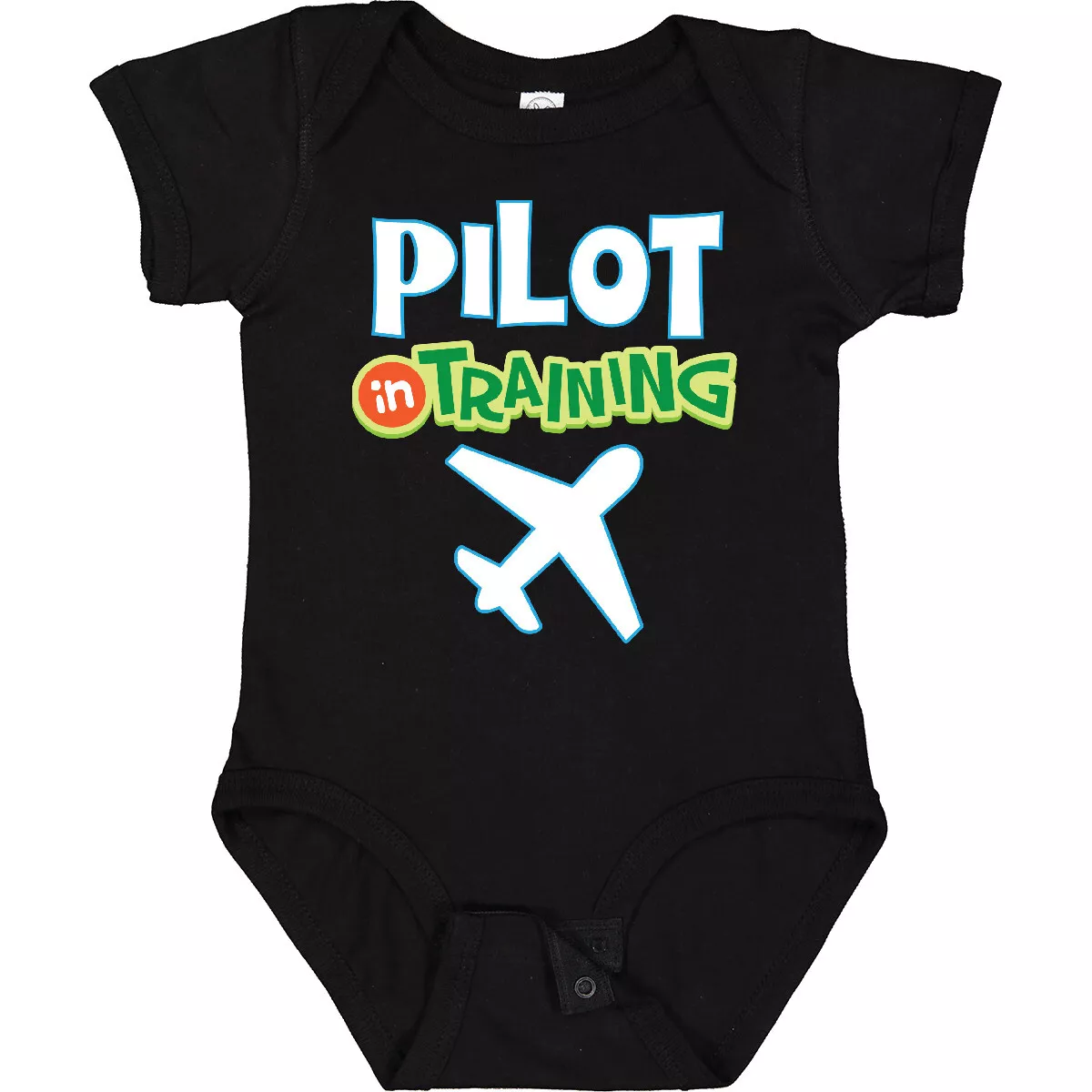 Bella Canvas Pilot In Training Airplane Boys Future Job Infant Creeper ...