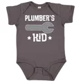 Bella Canvas Plumbers Kid Infant Creeper Occupation Childs Plumbing ...