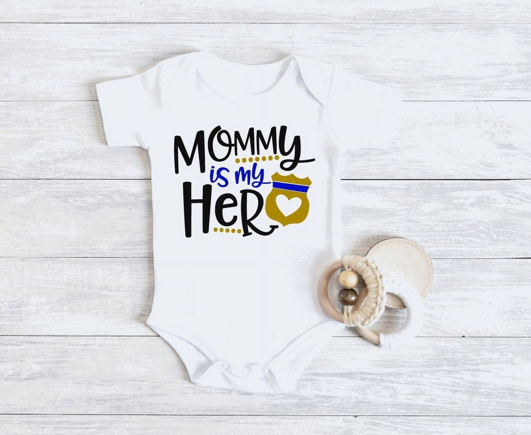 Bella Canvas with Police For Baby Cute For Police Officer Law ...