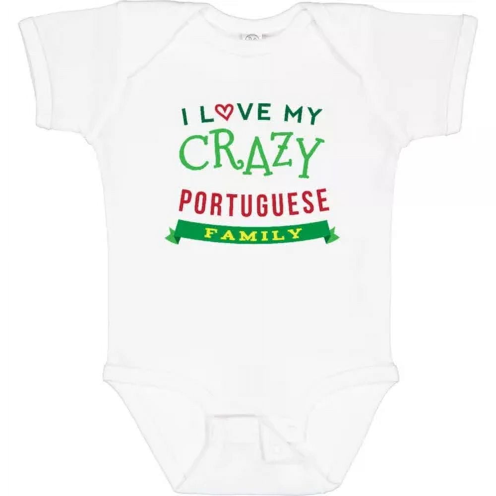 Bella Canvas Portuguese Family Reunion Funny Baby Crazy Genealogy ...