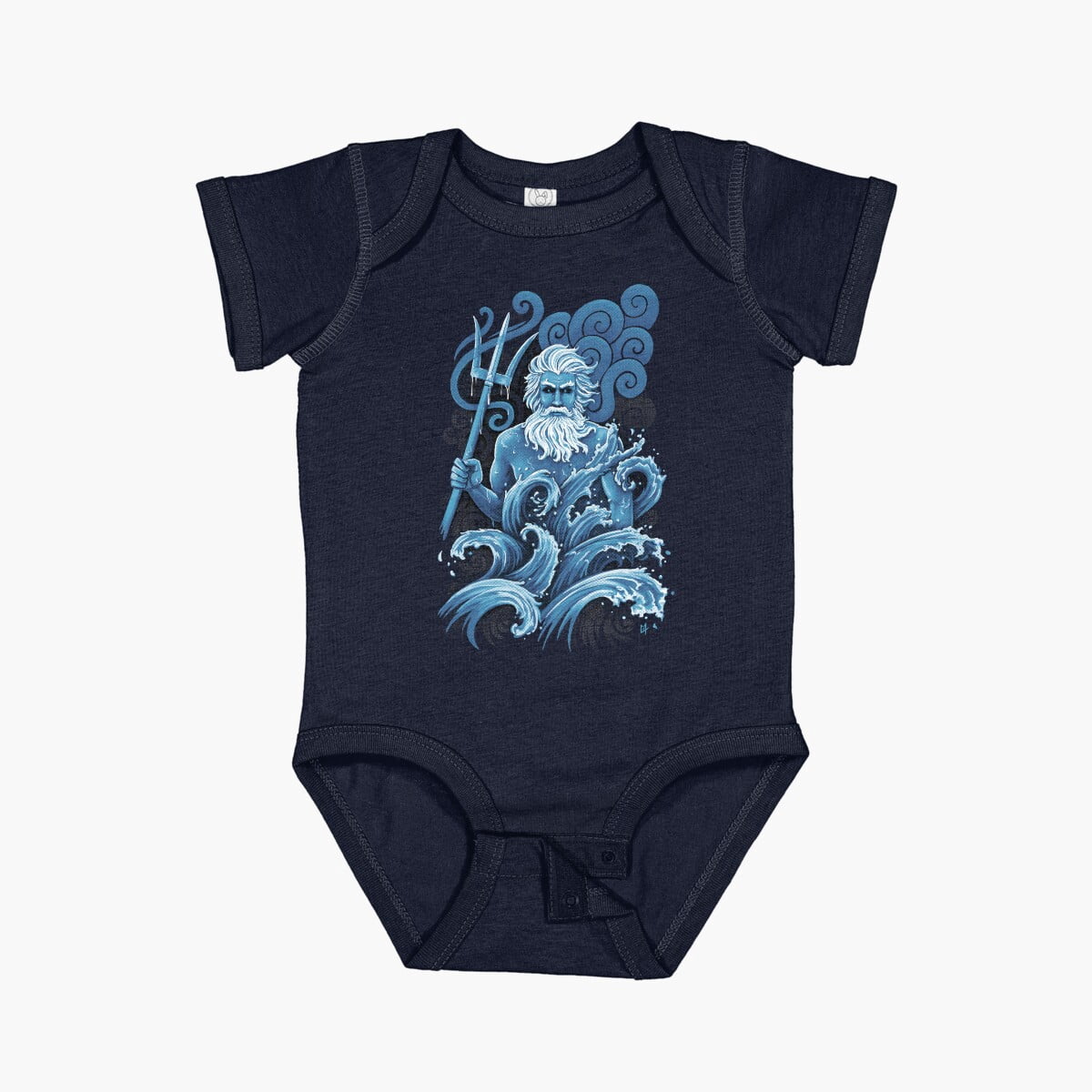 Bella Canvas Poseidon Short Sleeve Baby One-Piece Newborn Gender ...