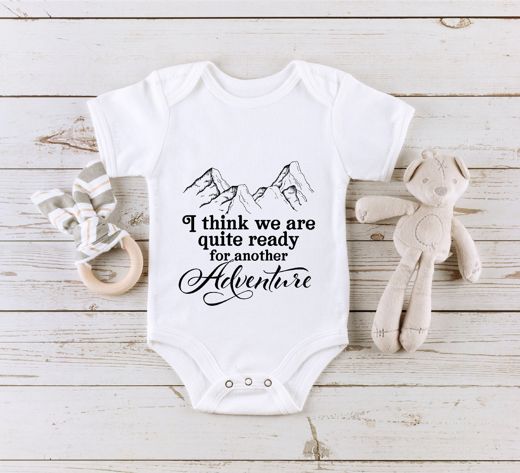 Bella Canvas with Pregnancy Announcement, I Think We Are Quite Ready ...