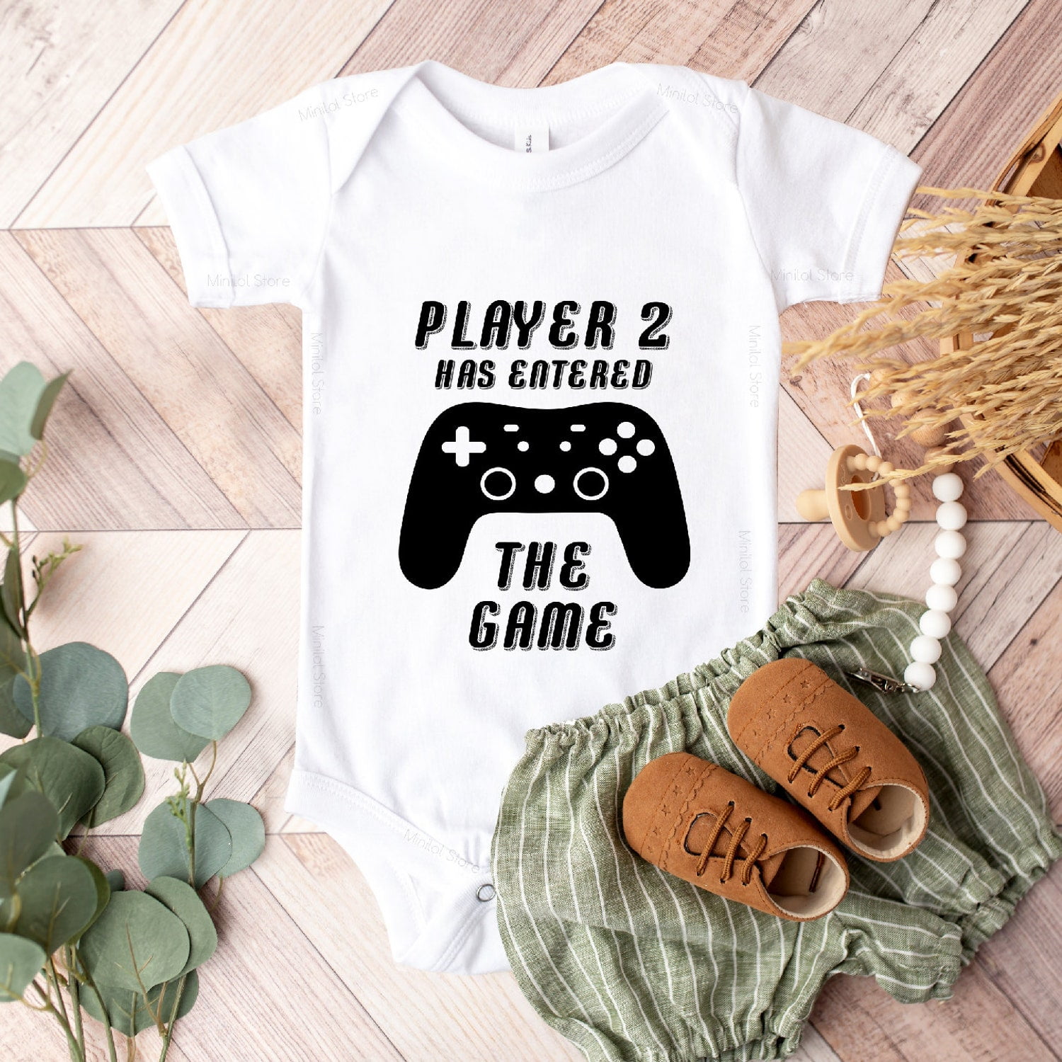 Bella Canvas Pregnancy Announcement Onesie, Little Brother Onesie ...