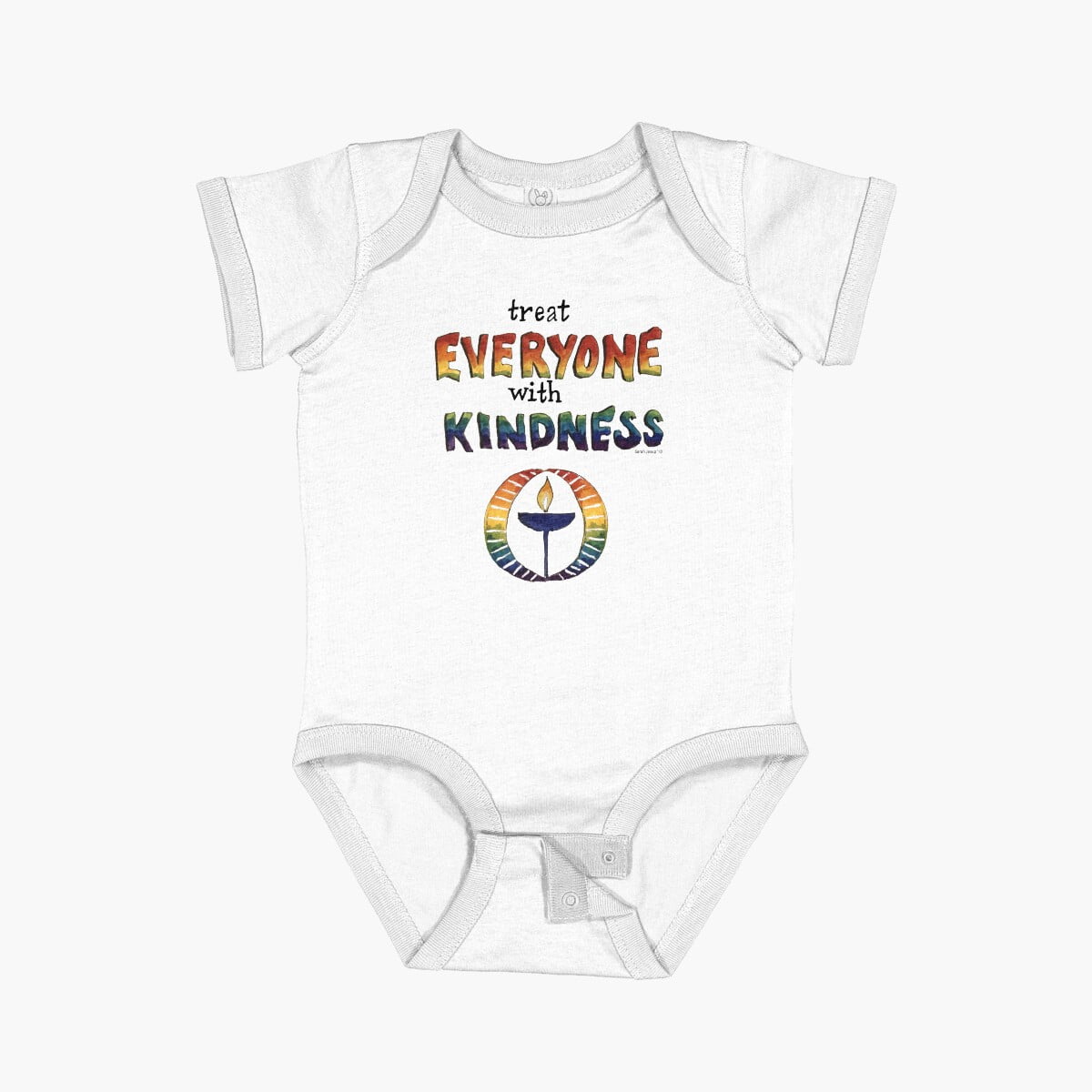 Bella Canvas Pride Uu Unitarian Universalist Short Sleeve Baby One ...