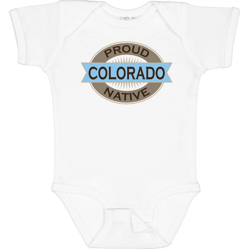 Bella Canvas Proud Colorado Native Infant Creeper Pride Home State U S ...