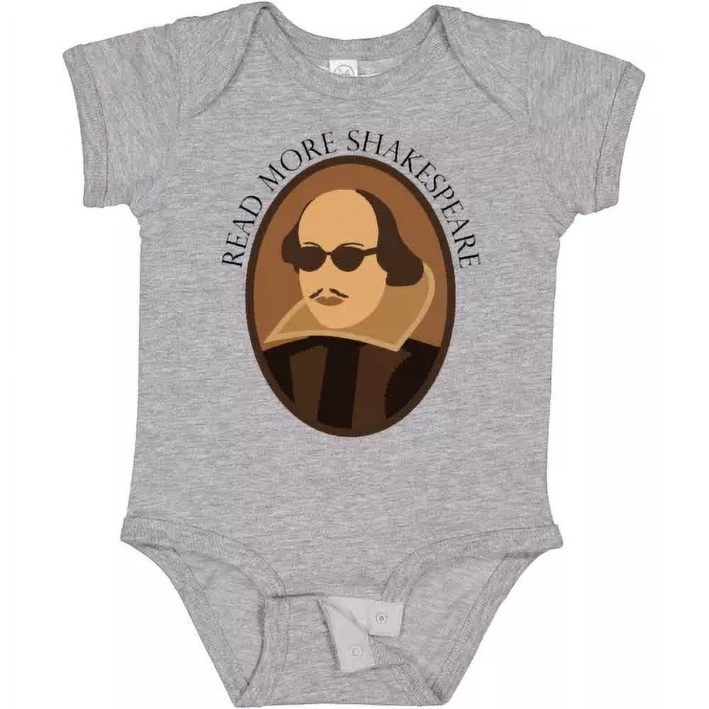 Bella Canvas Read More Shakespeare Fun Baby Bodysuit William Bard Writer Author Hws Bodysuit ...