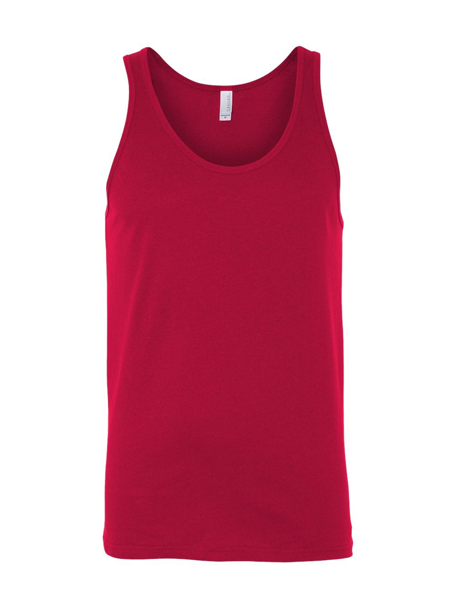 Bella + Canvas - Red Jersey Shirt - Unisex Undershirt Clothes - Daily ...