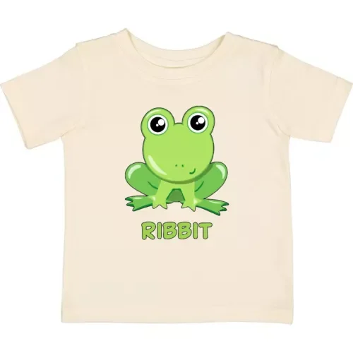 Bella Canvas Ribbit Cute Green Frog Baby Toddler Shirt Animals Animal ...