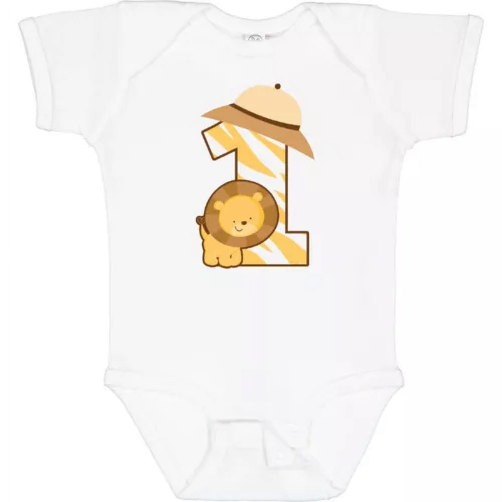 Bella Canvas Safari 1st Birthday Jungle Animal 1 Year Old Baby Bodysuit First Zoo Bodysuit ...