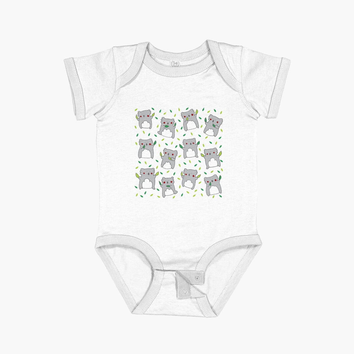 Bella Canvas Save The Koalas Short Sleeve Baby One-Piece Newborn Gender ...