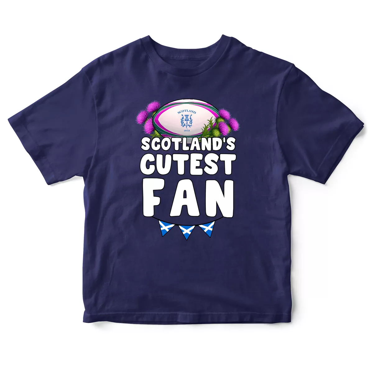 Bella Canvas Scotlands Cutest Fan Baby T Shirt Rugby Country Rugger ...