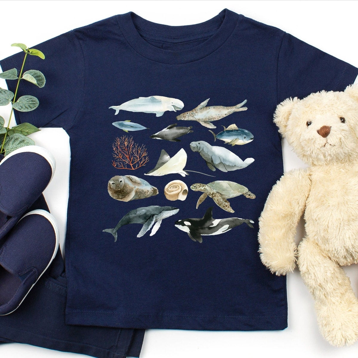 Bella Canvas Sea Animal Shirt , Gift For Nature , Sealife Shirt , Ocean ...