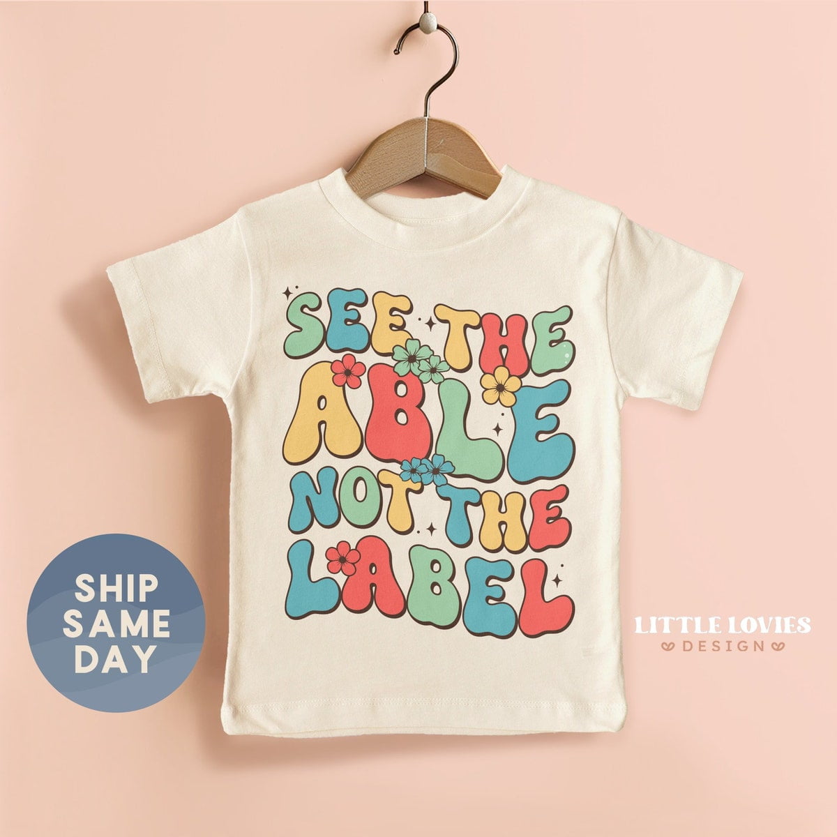 Bella Canvas See The Able Not The Label Shirt, Sped Month Clothes, Neurodiversity Kids Apparel ...