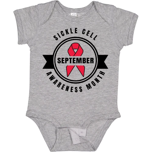 Bella Canvas Sickle Cell Awareness Month September With Red Ribbon Baby ...