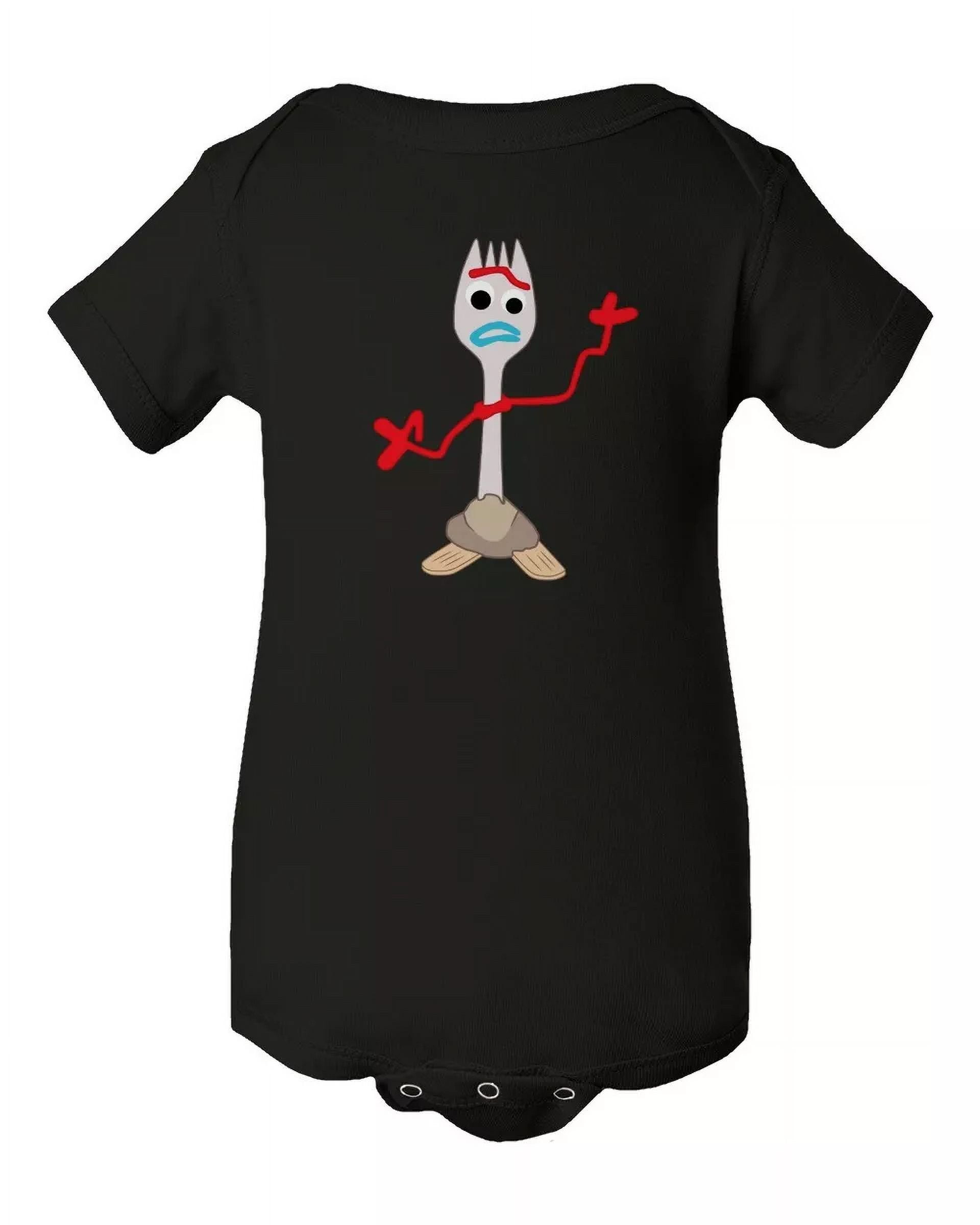 Bella Canvas Silly Spork Buddy Inspired Bodysuit – Cute Baby Short ...