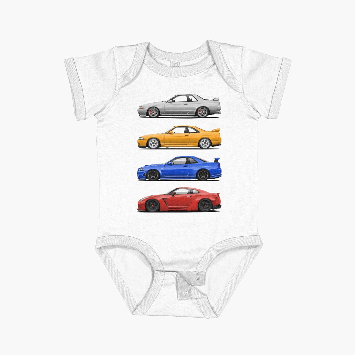 Bella Canvas Skyline Gtr. Generation Short Sleeve Baby One-Piece ...