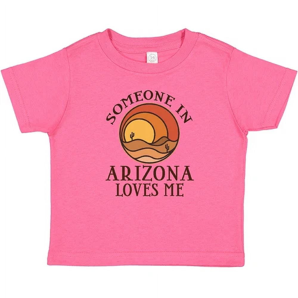 Bella Canvas Someone In Arizona Loves Me Baby Toddler Shirt Native Apparel Infant - Walmart.com