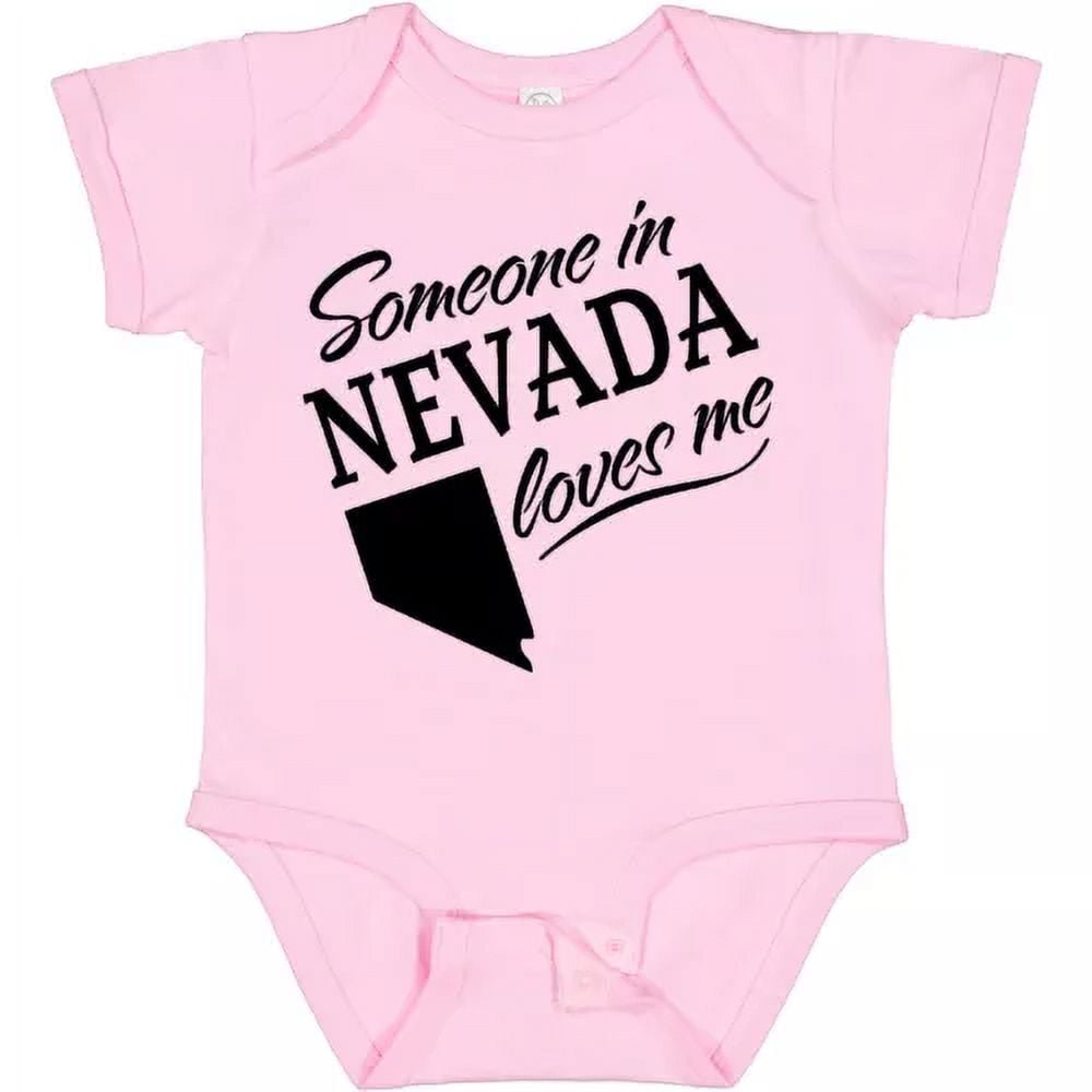 Bella Canvas Someone In Nevada Loves Me Baby State Home Family Kids ...