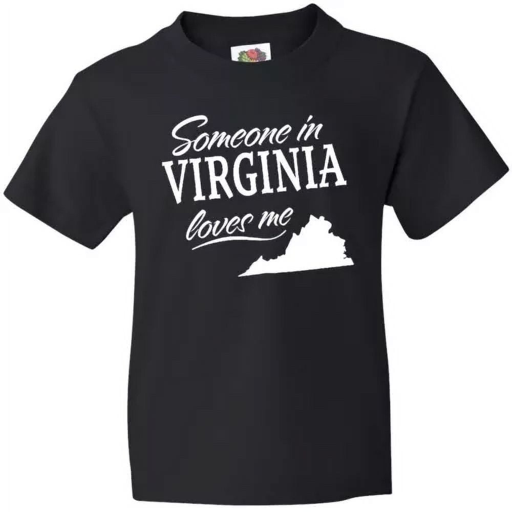 Bella Canvas Someone In Virginia Loves Me Toddler T-Shirt State Home ...