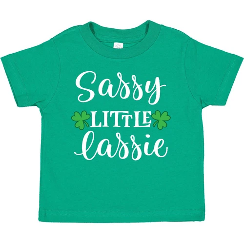 Bella Canvas St Patricks Irish Lassie Toddler Toddler Shirt Babys 1st ...