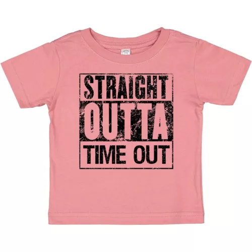 Bella Canvas Straight Outta Time Out Baby Toddler Shirt Children ...