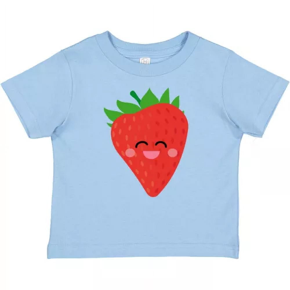 Bella Canvas Strawberry Kawaii Baby Toddler Shirt Fruit Cute Food ...