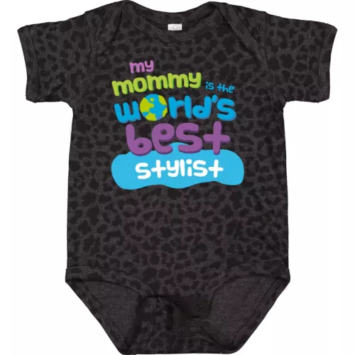 Bella Canvas Stylist Mom Baby Gift Infant Creeper Outfit Ever Hair ...