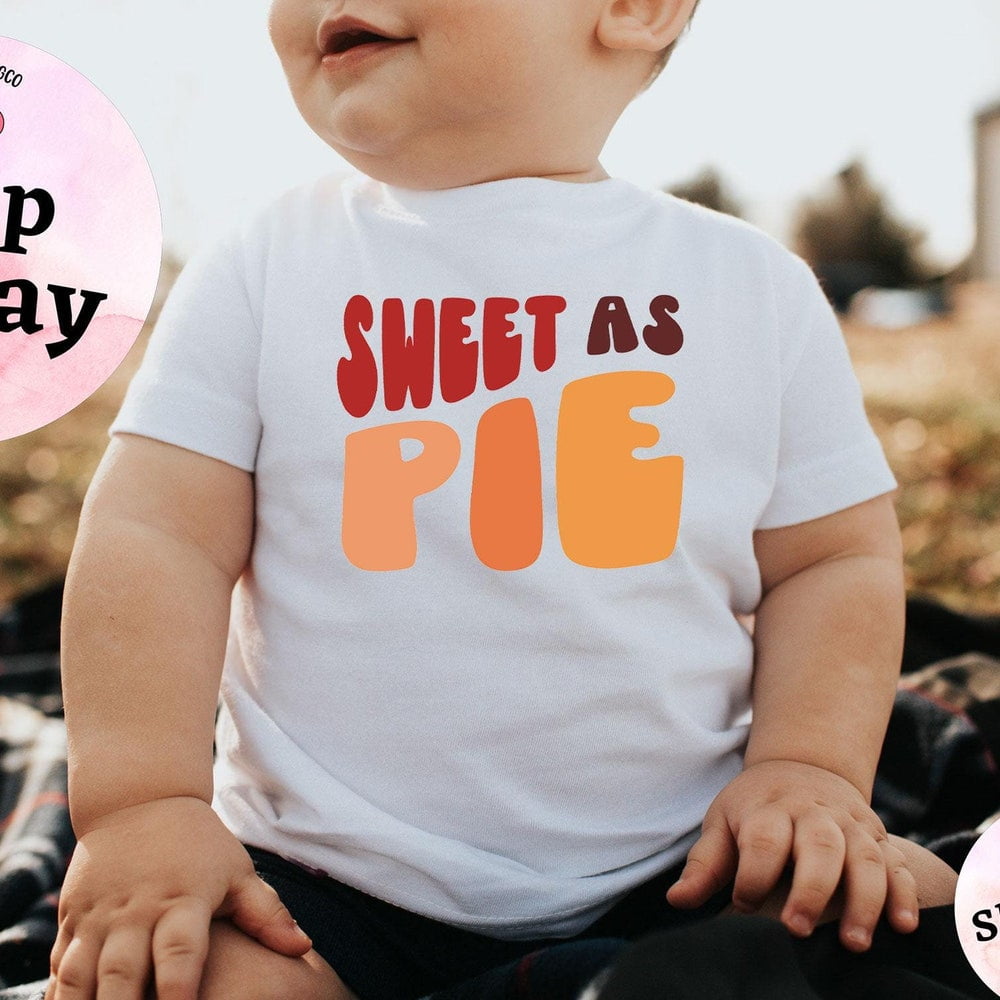Bella Canvas Sweet As Pie, Fall Baby, Cute, Cute Fall, Pumpkin Pie Baby ...
