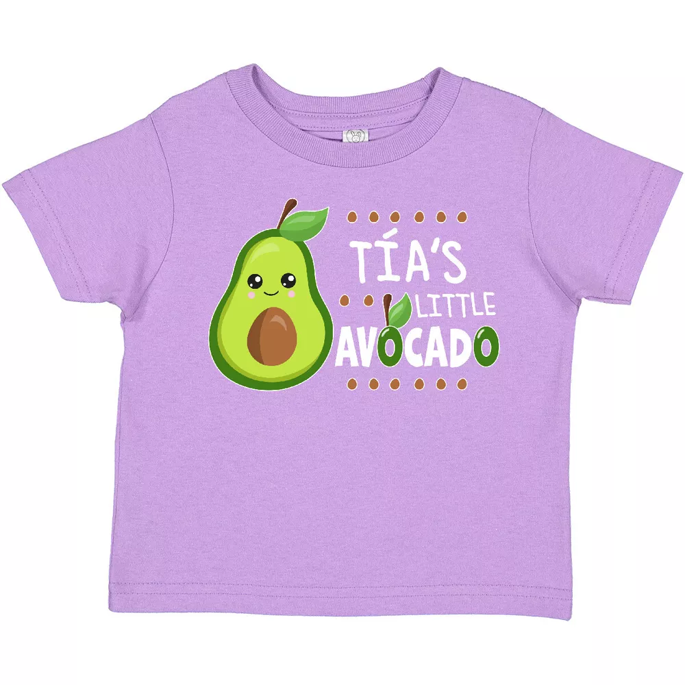 Bella Canvas TÃ­a's Little Avocado With Cute Baby Avocado Toddler Shirt ...