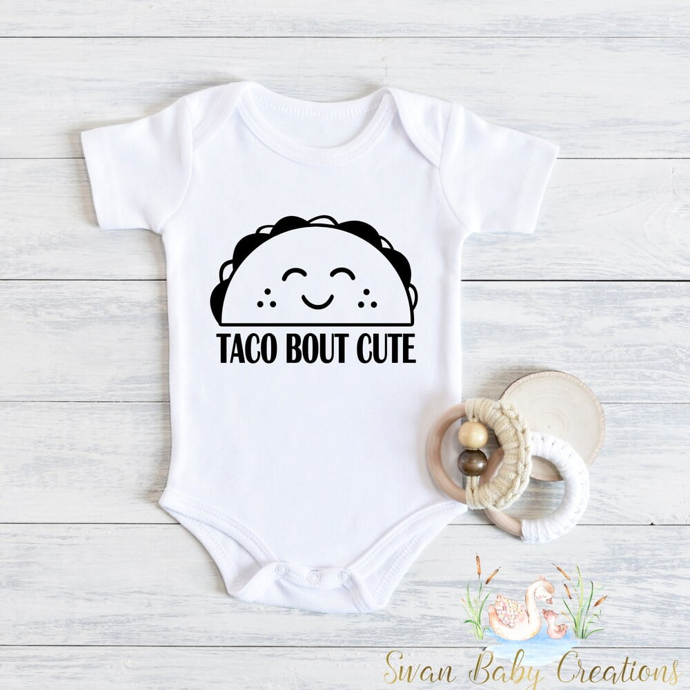 Bella Canvas with Taco Bout Cute Baby Cute Taco Cute Baby Taco Lover Baby Gift, Taco, Funny Taco ...