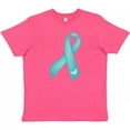 Bella Canvas Teal Awareness Ribbon Support Ovarian Cancer Agoraphobia ...
