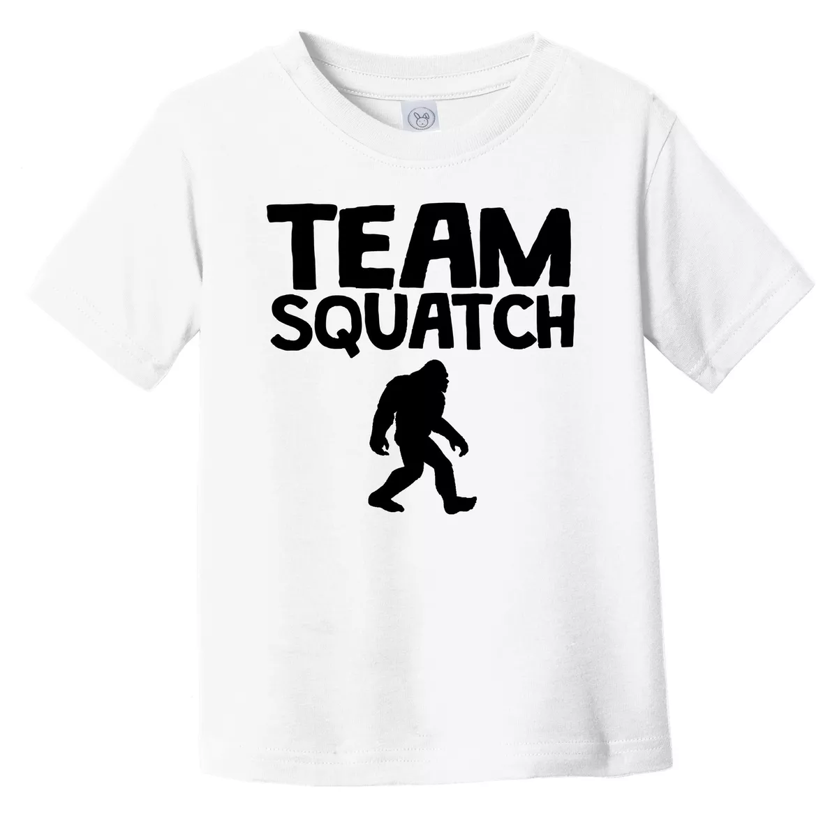 Bella Canvas Team Squatch Funny Bigfoot Sasquatch Toddler T-Shirt ...