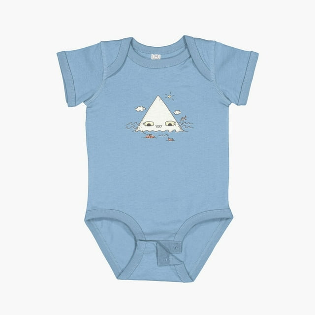 Bella Canvas The Bermuda Triangle Short Sleeve Baby One-Piece Newborn ...