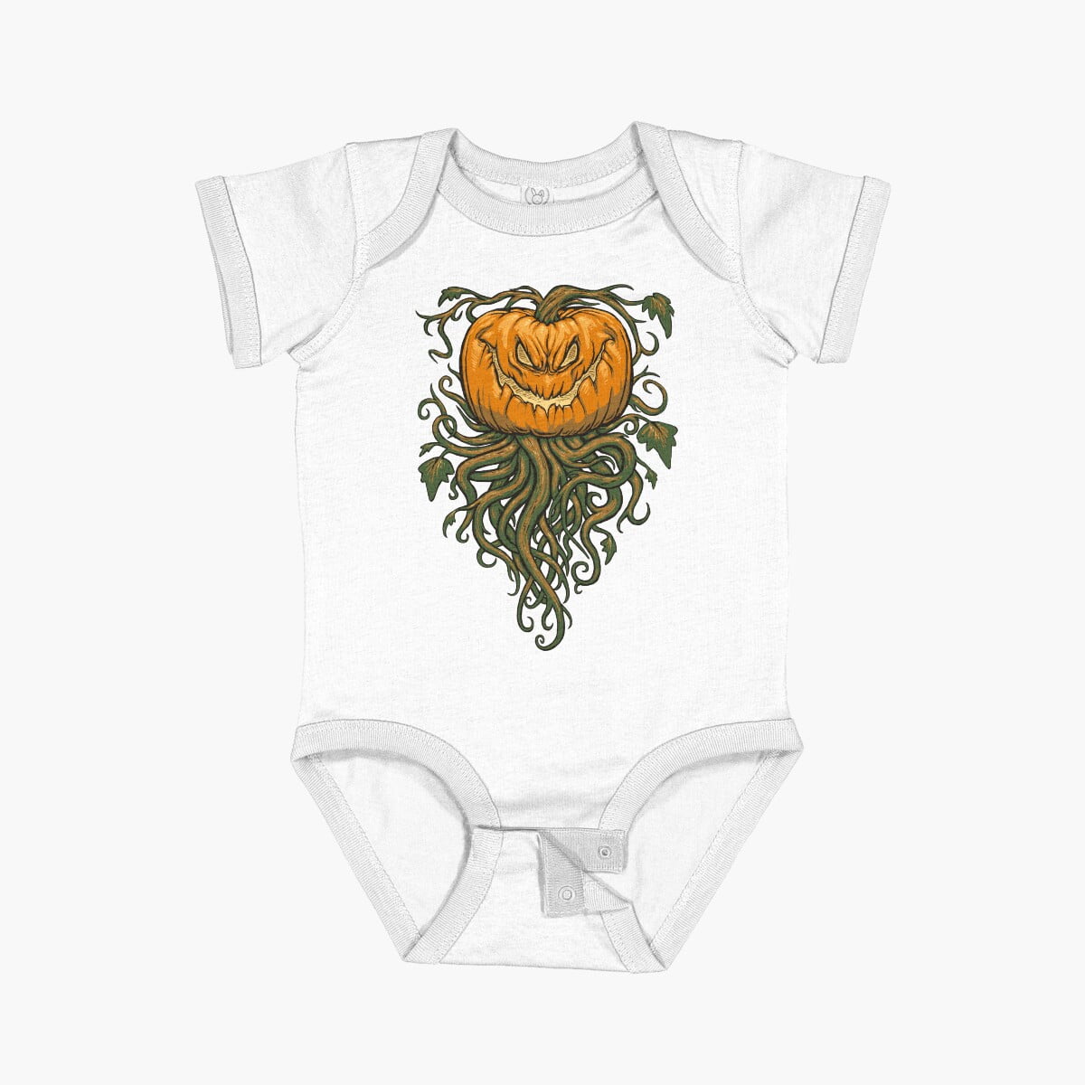 Bella Canvas The Great Pumpkin King Short Sleeve Baby One-Piece Newborn ...