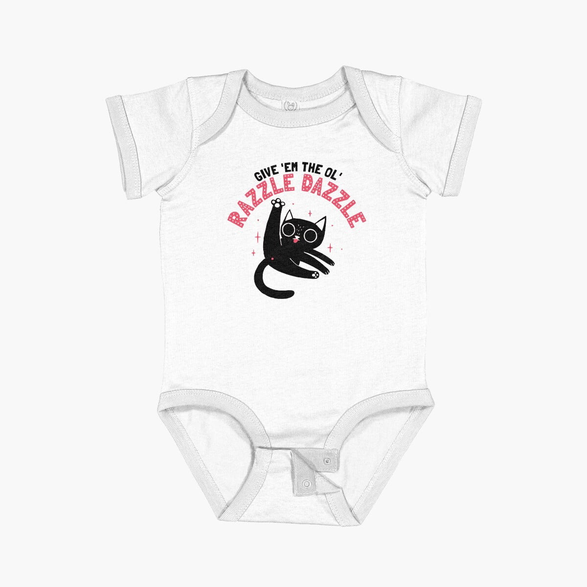 Bella Canvas The Ol' Razzle Dazzle Short Sleeve Baby One-Piece Newborn ...