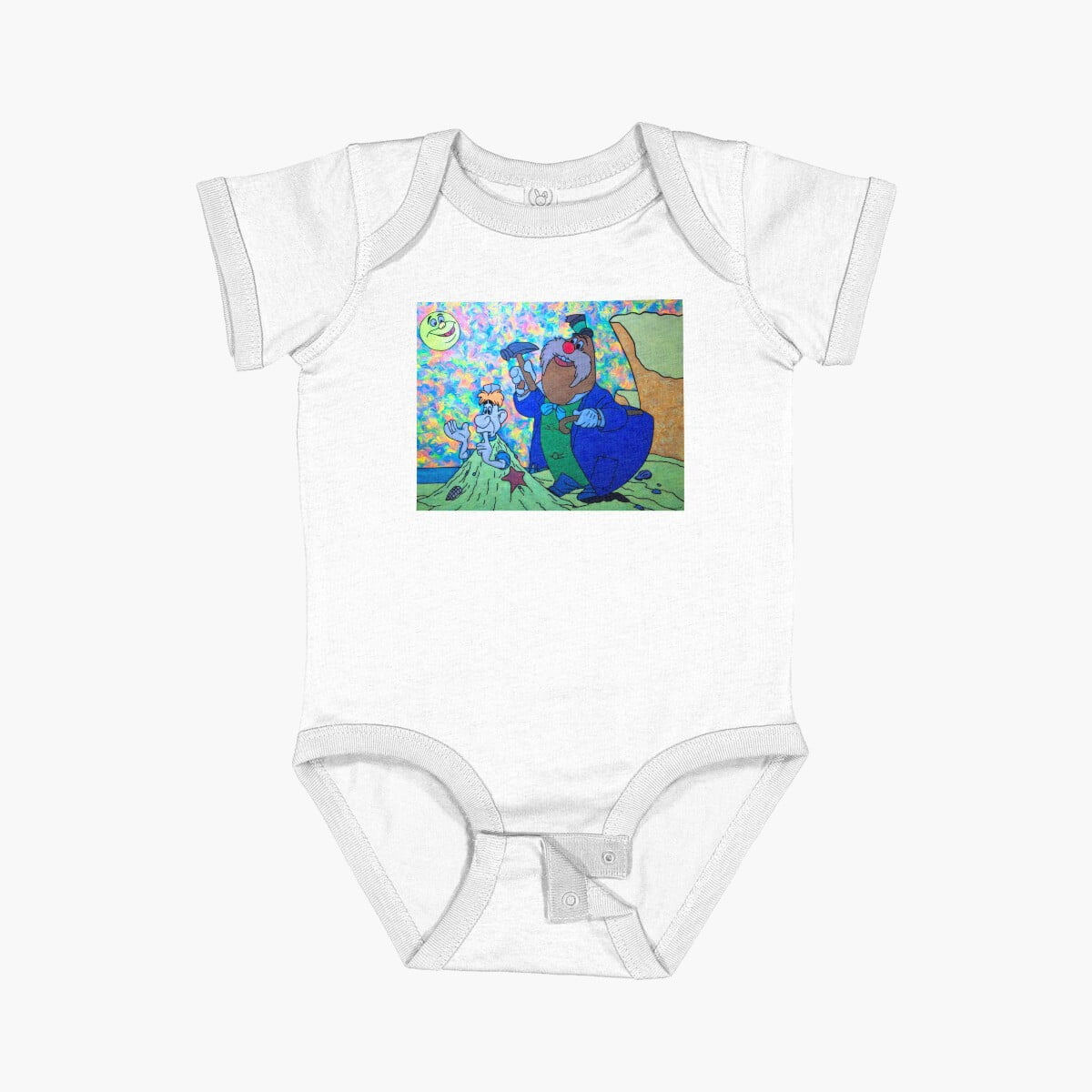 Bella Canvas The Walrus And The Carpenter Short Sleeve Baby One-Piece ...