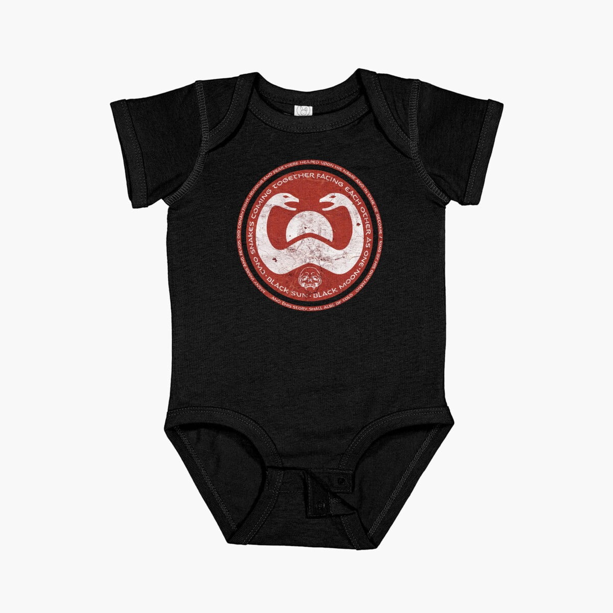 Bella Canvas Thulsa Doom Blood Battle Shield Short Sleeve Baby One ...