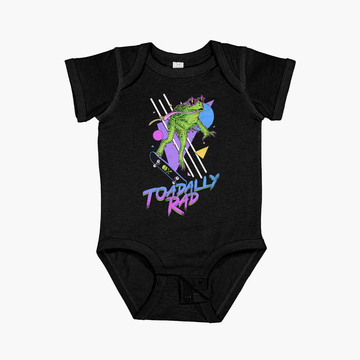 Bella Canvas Toadally Rad Short Sleeve Baby One-Piece Newborn Gender ...