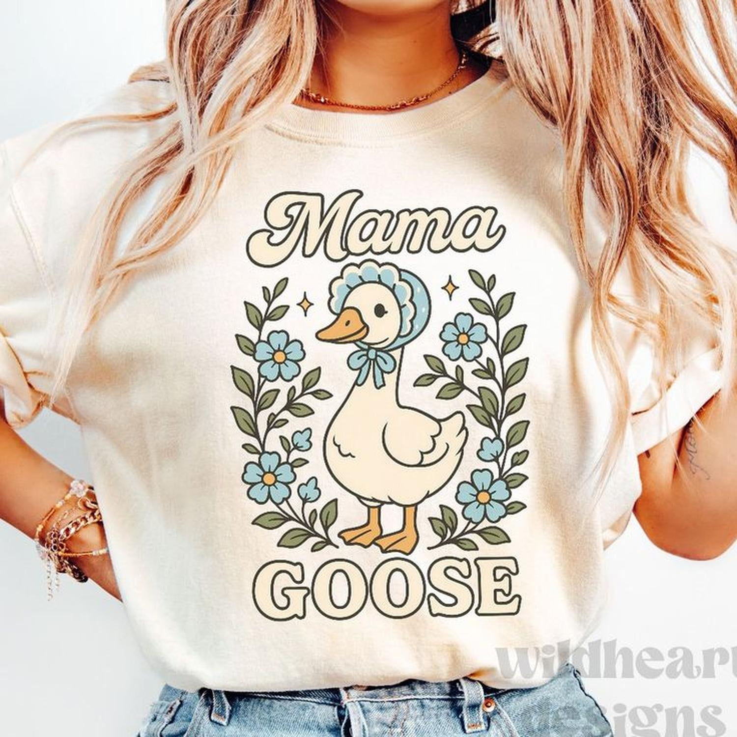Bella Canvas Tops _ Mama Goose Shirt, Mama Shirt, Silly Goose Shirt ...